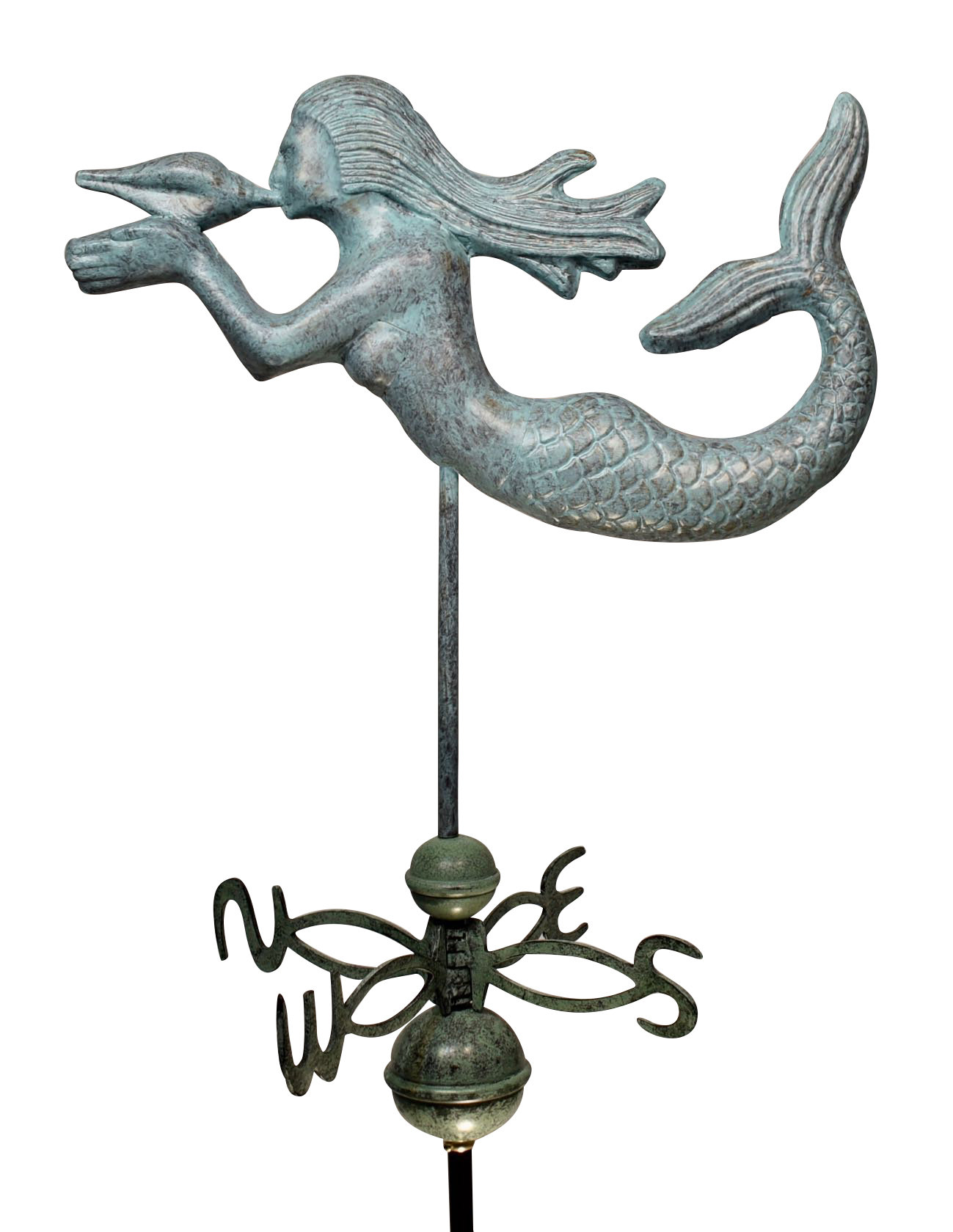 Dovecove Mermaid Weathervane | Wayfair