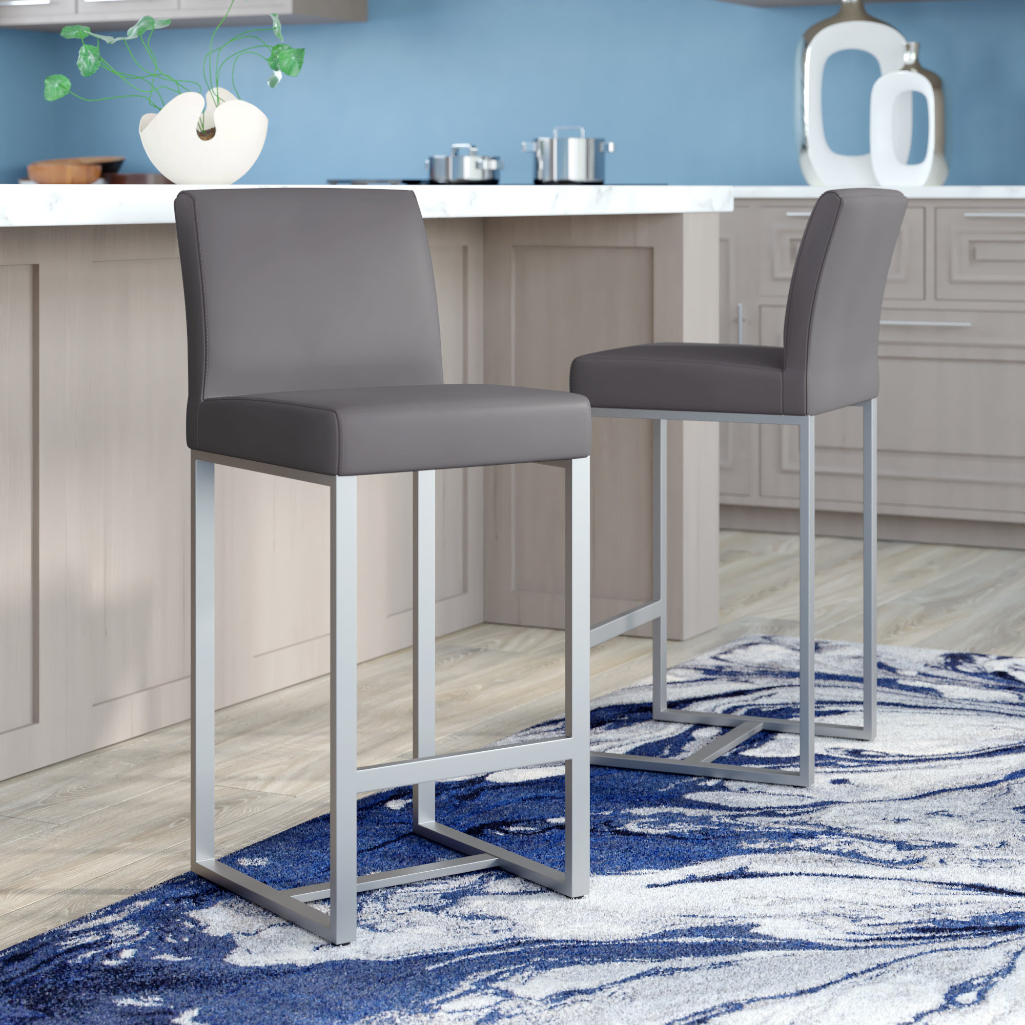 Wade Logan® Orville Bar Stool & Reviews | Wayfair Wade Logan® Orville Bar Stool & Reviews | Wayfair