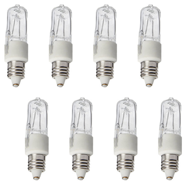 Candex Lighting 50 Watt T4 Halogen Dimmable Light Bulb E11/Mini ...