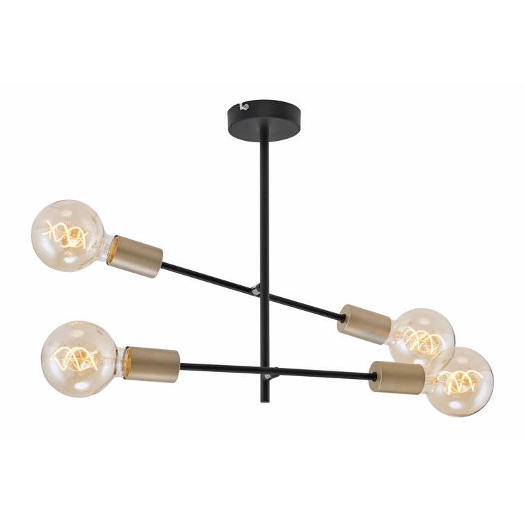 Corrigan Studio Pale 4 -Light 41cm Offset Ceiling Light & Reviews ...
