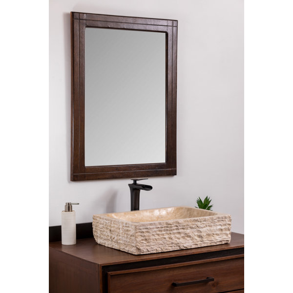Laguna Marble Rustic Stone Rectangular Vessel Bathroom Sink & Reviews ...