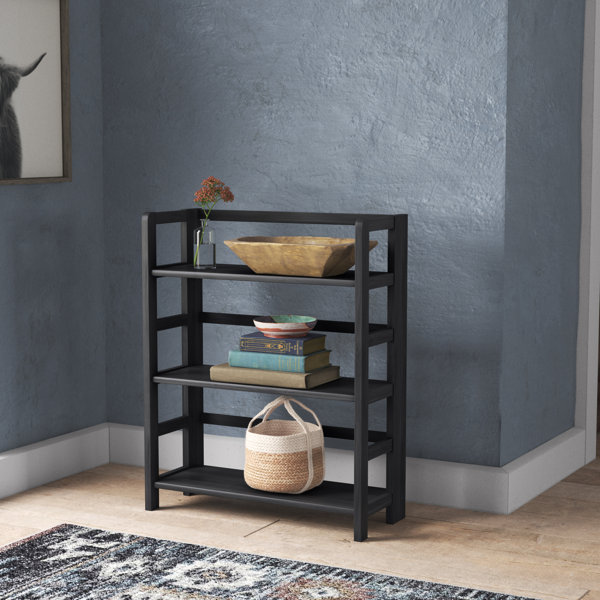 Folding-wood-bookshelves | Wayfair