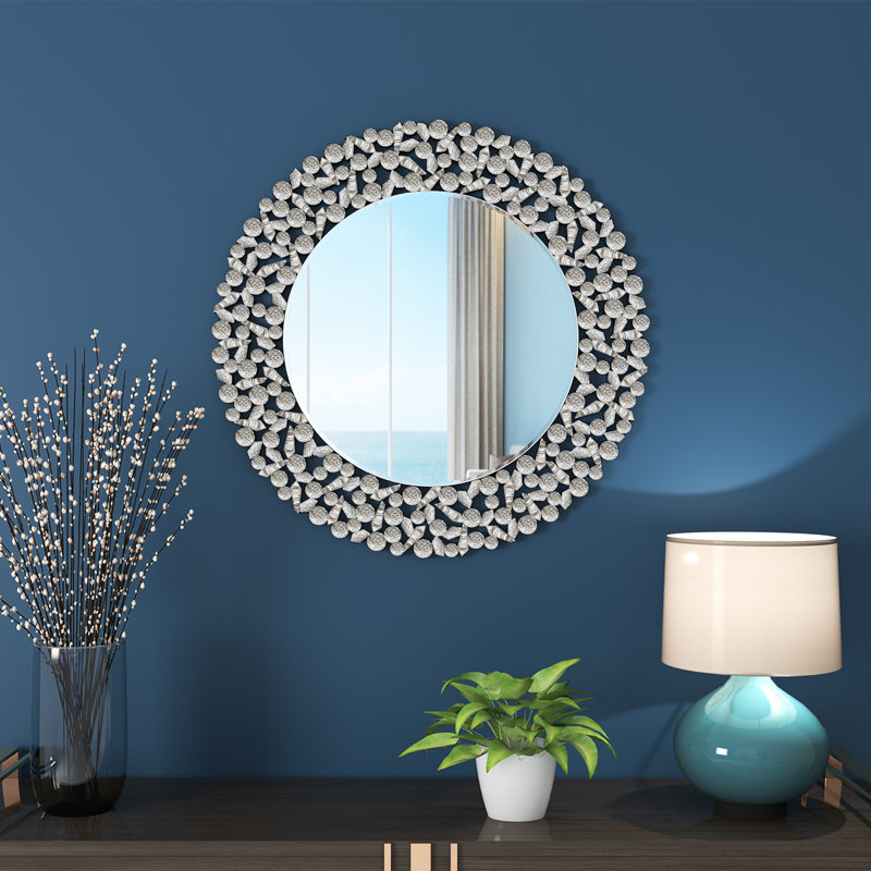 Everly Quinn Dyson Glam Beveled Wall Mirror & Reviews | Wayfair