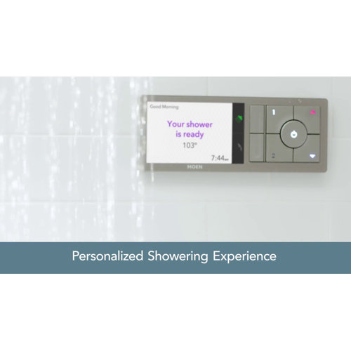 Moen Smart Shower 2-Outlet Digital Shower Controller for Thermostatic ...