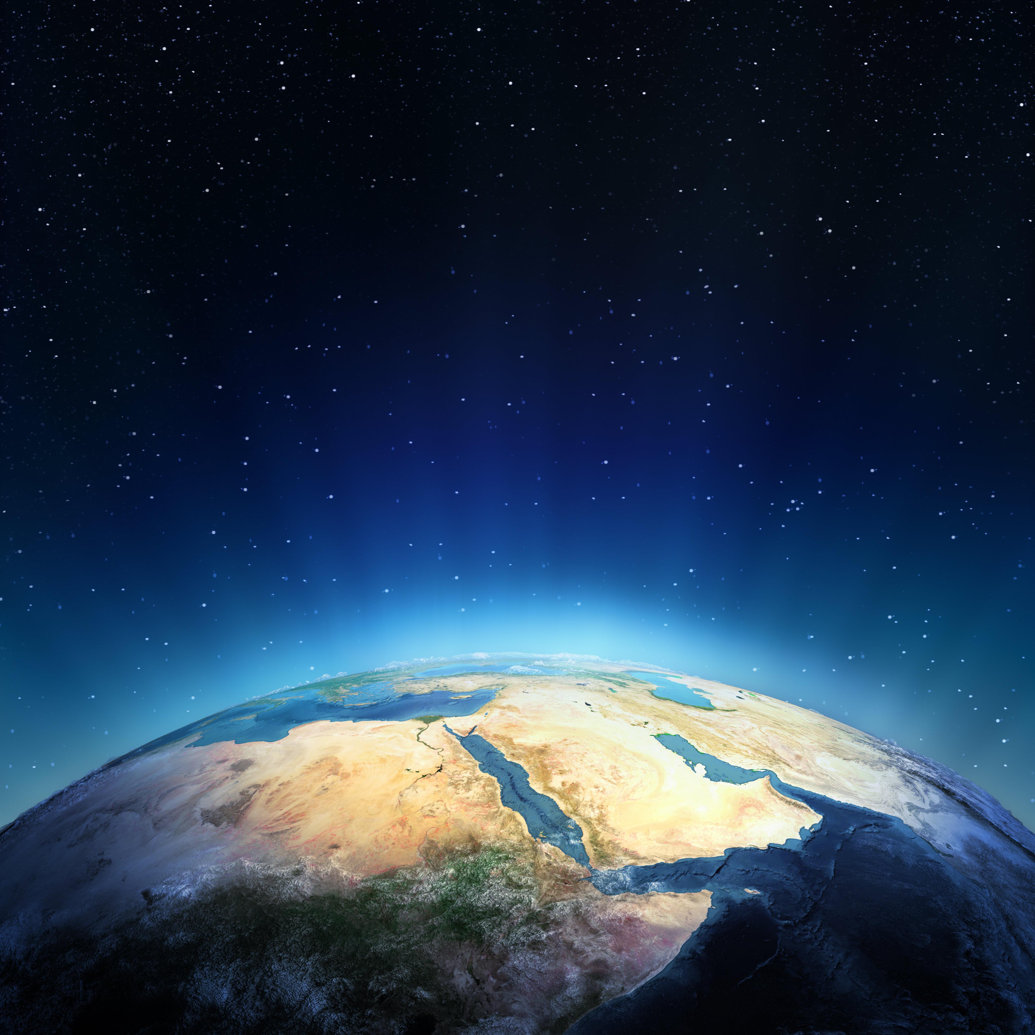 Ebern Designs Big Moon - Wrapped Canvas Photograph | Wayfair