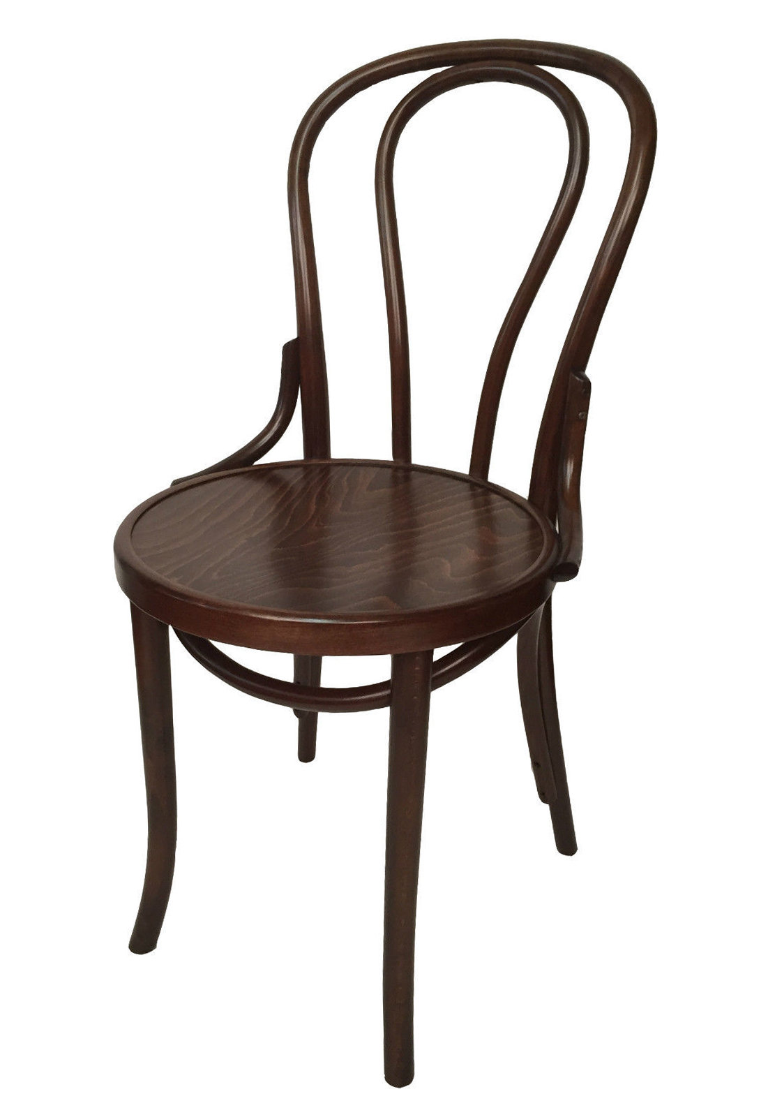 Ophelia & Co. Nevaeh Solid Wood Loop Back Side Chair in Walnut ...