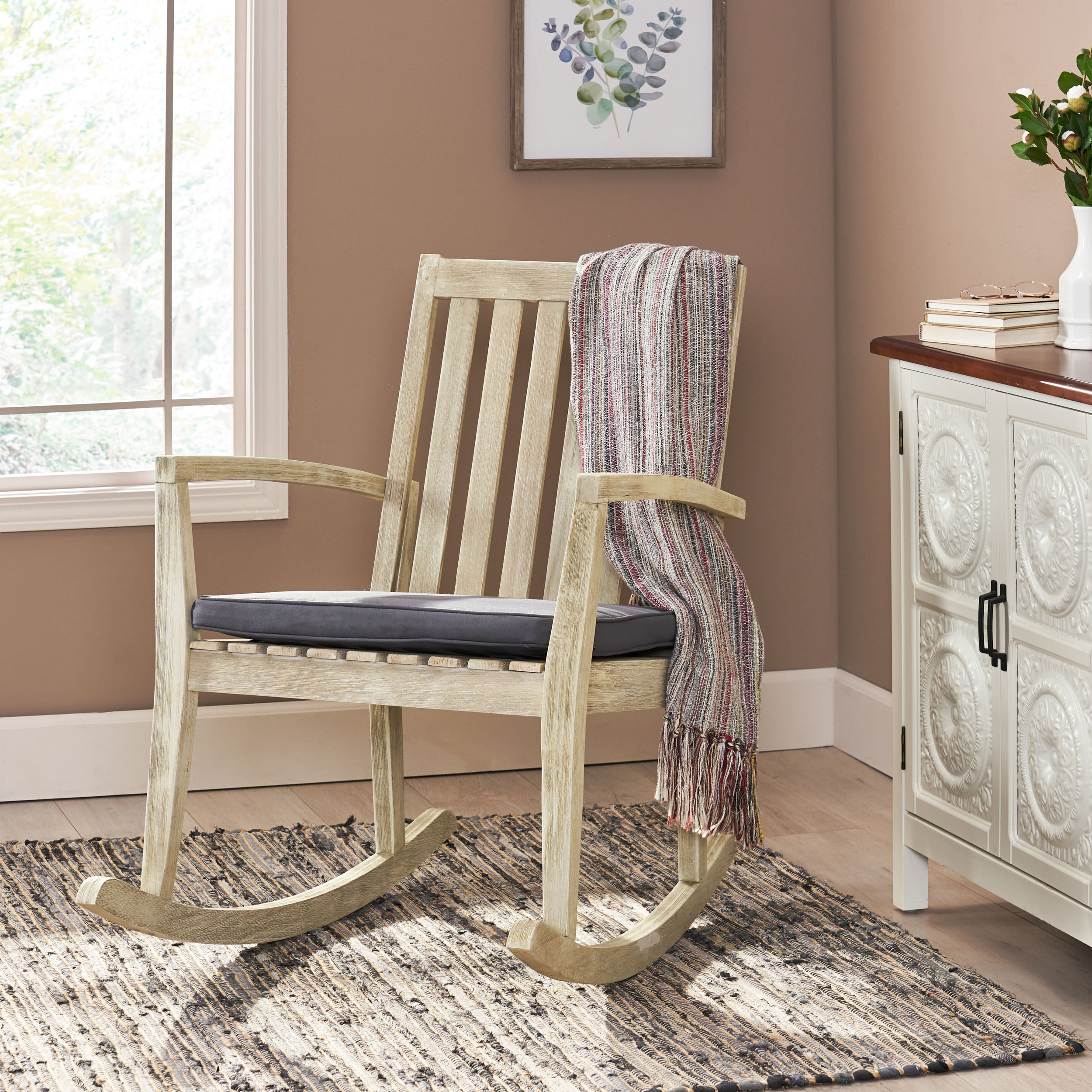 Gracie Oaks Schorr Rocking Chair & Reviews | Wayfair