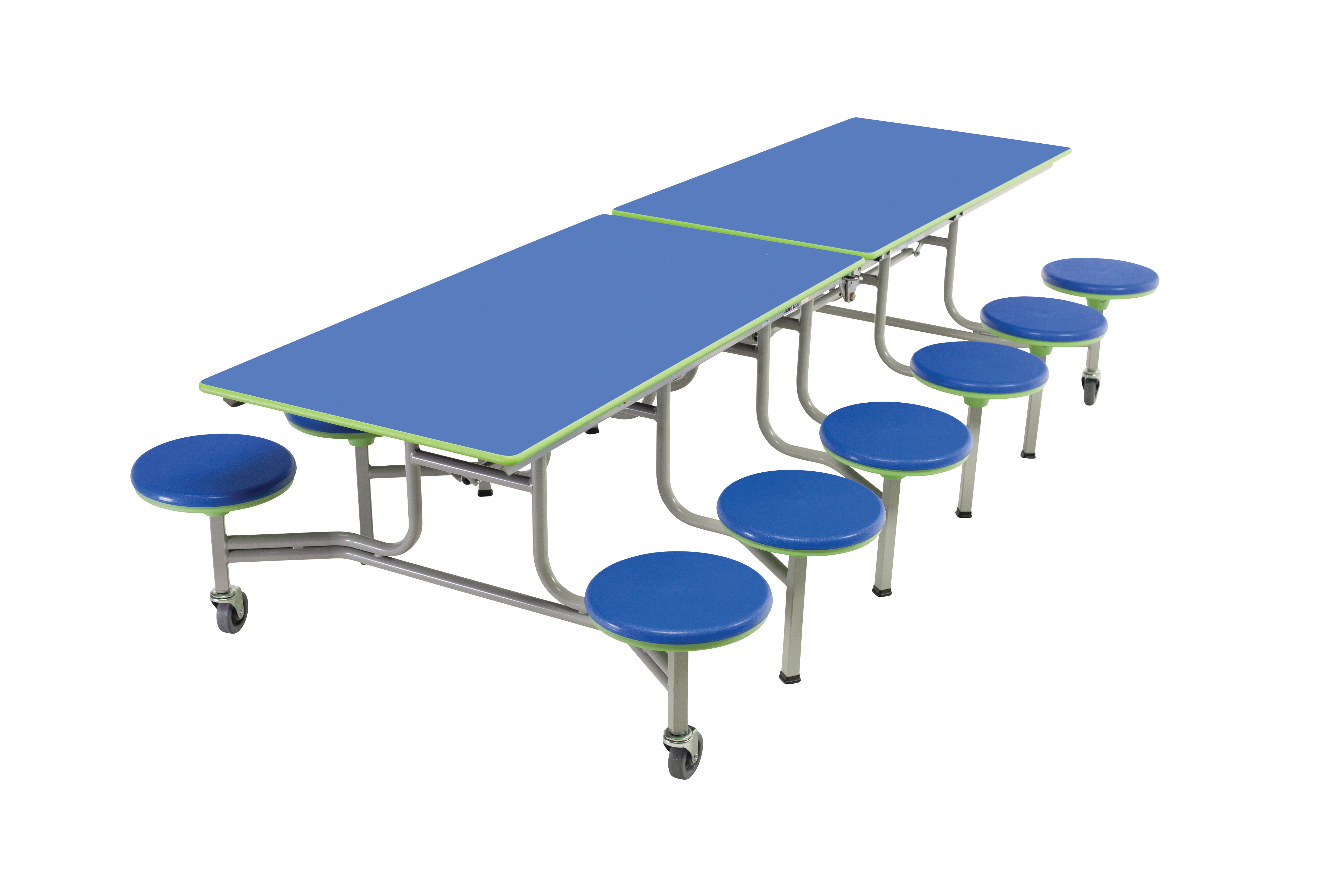 AmTab Manufacturing Corporation Rectangular Stool Cafeteria Table | Wayfair