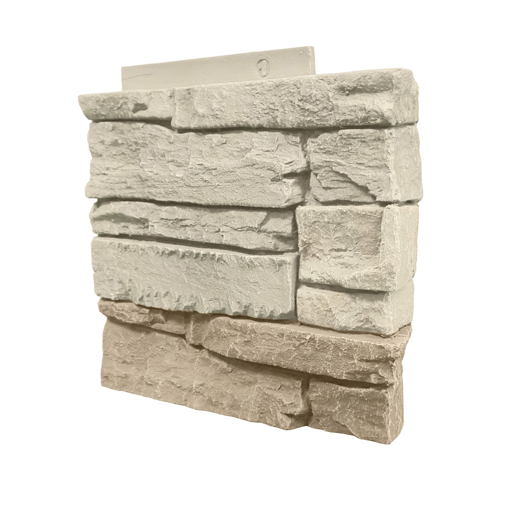 GenStone 12.5" x 12" Stone Wall Paneling in Beige/Brown | Wayfair