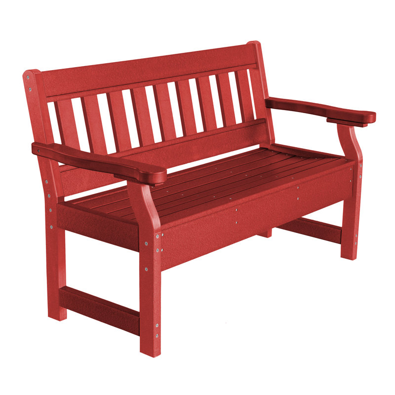 Rosecliff Heights Patricia Poly Lumber Garden Bench & Reviews | Wayfair