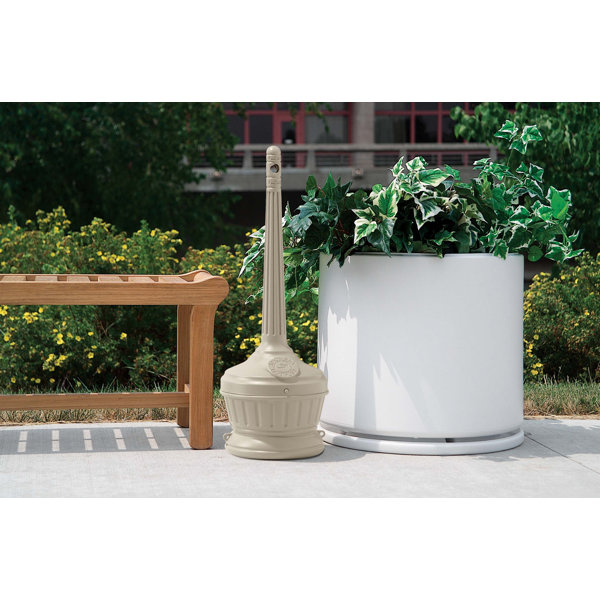 Commercial Zone Smokers' Outpost Seated Cigarette Receptacle & Reviews ...