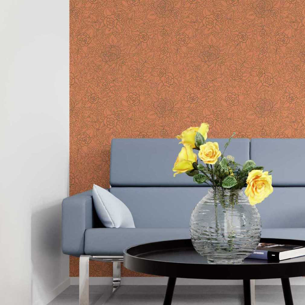 Charlton Home® Abeeda Peel & Stick Floral Wallpaper | Wayfair