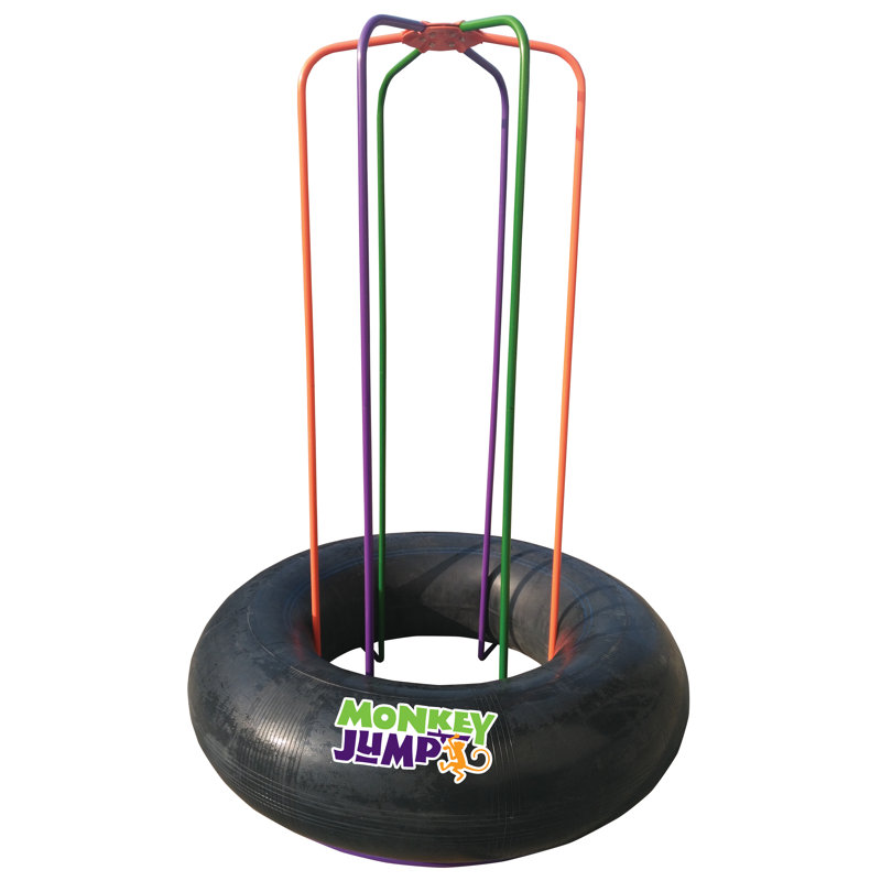 M&M Sales Monkey Jump 4.6' Round Trampoline & Reviews | Wayfair