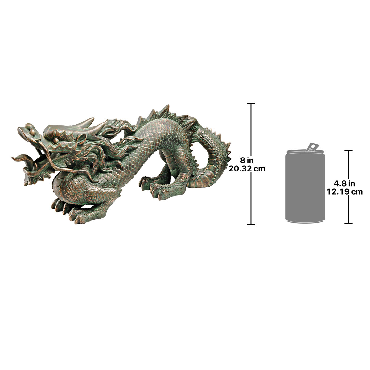 Design Toscano Asian Dragon of the Great Wall Statue & Reviews | Wayfair