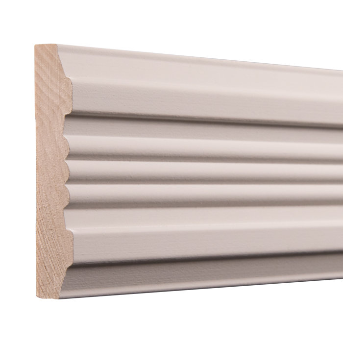 Ornamental Mouldings Hardwood Victorian Door and Window Moulding 4" H x ...