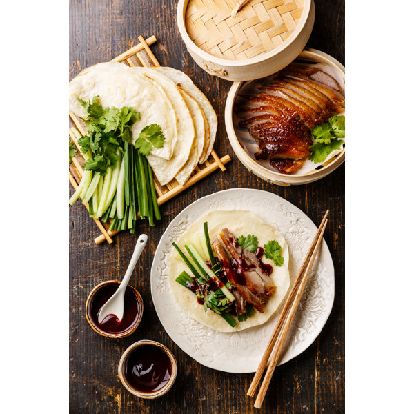 Ebern Designs Peking Duck - Wrapped Canvas Photograph | Wayfair