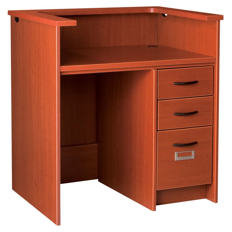 Stevens ID Systems Library Computer Desk | Wayfair