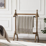 Free Standing Quilt Rack | Wayfair