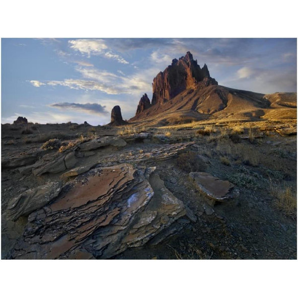 Millwood Pines Shiprock The Basalt Core Of An Extinct Volcano ...