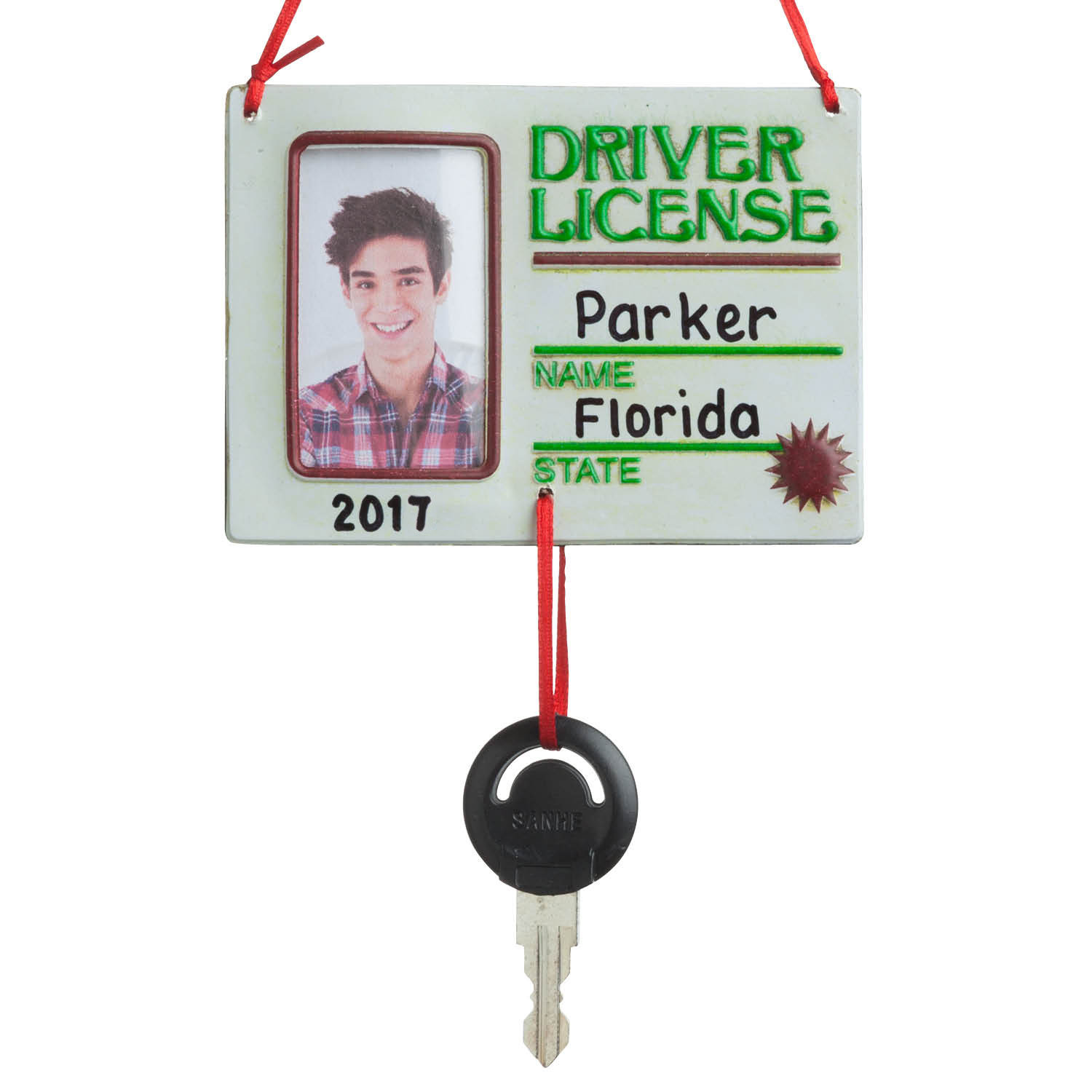 The Holiday Aisle® Drivers License Photo Frame Personalized Hanging ...