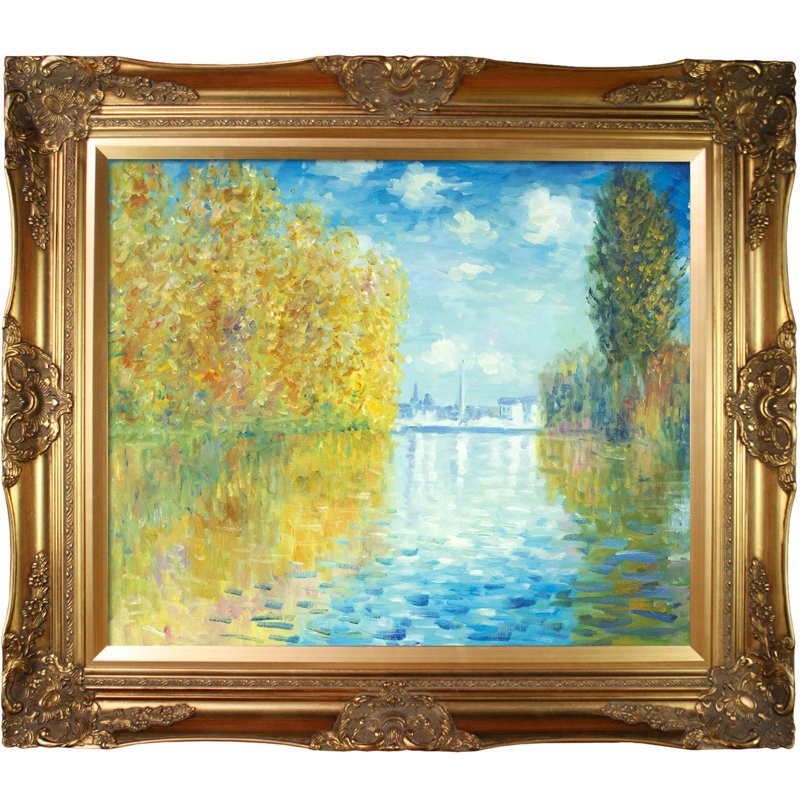 Wildon Home® 'Autumn at Argenteuil' Canvas Art by Claude Monet ...