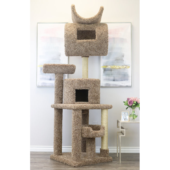 Prestige Cat Trees 84" Cat Condo & Reviews | Wayfair