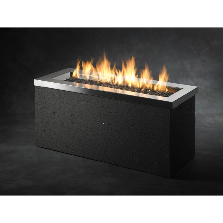 The Outdoor GreatRoom Company Crystal Fire 22.75'' H x 48'' W Outdoor ...