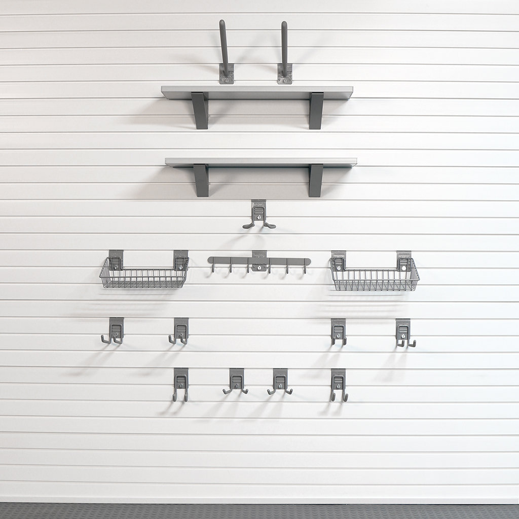 StoreWALL 20 Piece Slatwall Accessory Kit | Wayfair