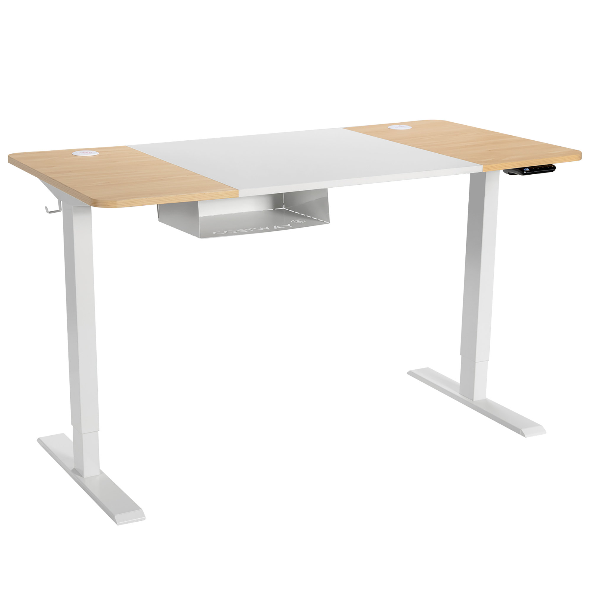 Inbox Zero Height Adjustable Standing Desk | Wayfair