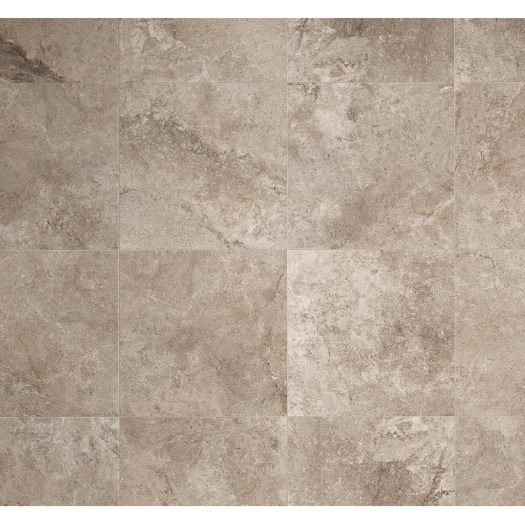 Bedrosians Stone Valley 36" x 36" Porcelain Stone Look Floor Use Tile ...