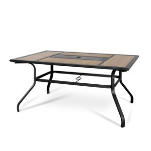 Narrow Outdoor Dining Table | Wayfair
