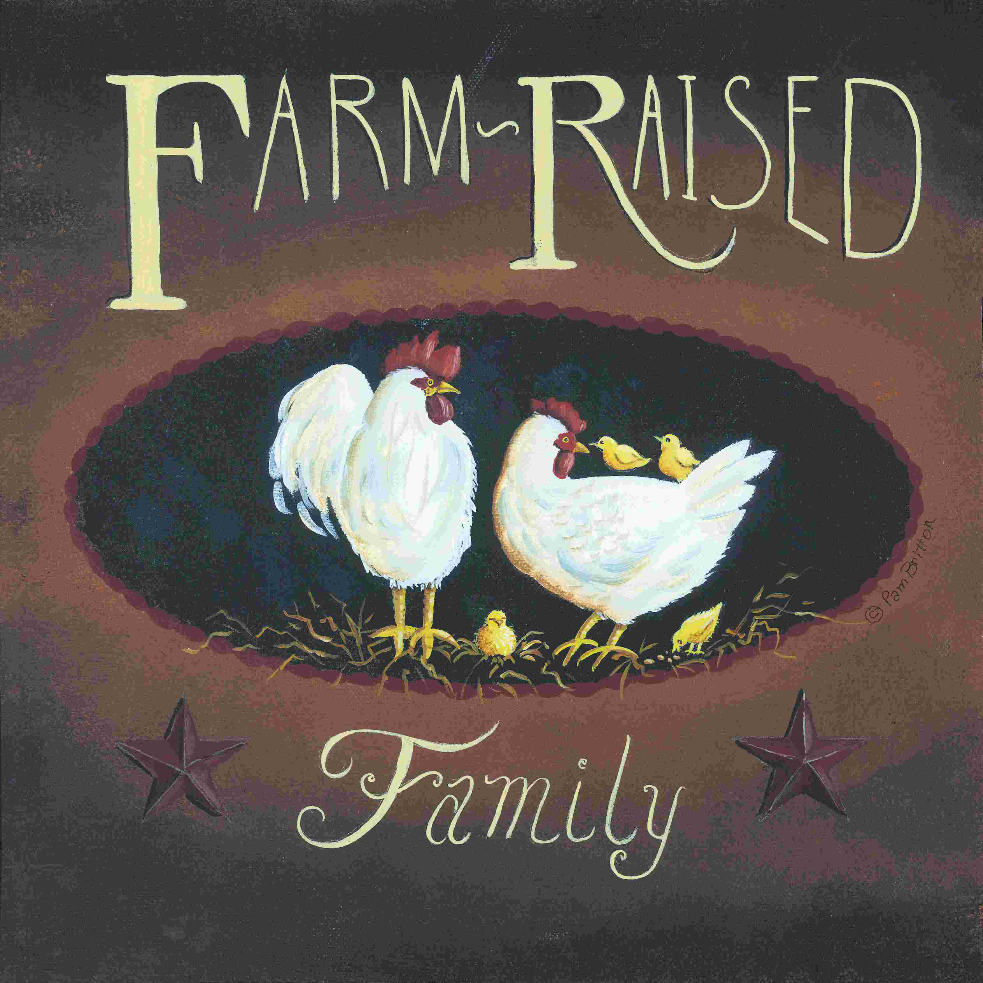 August Grove® Farm Raised - Wrapped Canvas Graphic Art | Wayfair