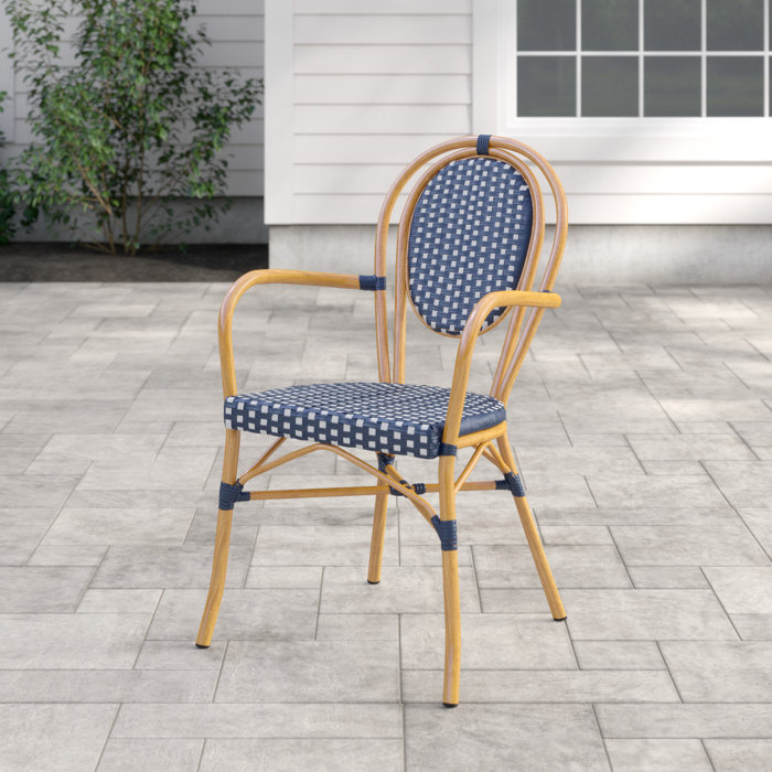 Sand & Stable Pim Patio Dining Arm Chair & Reviews | Wayfair