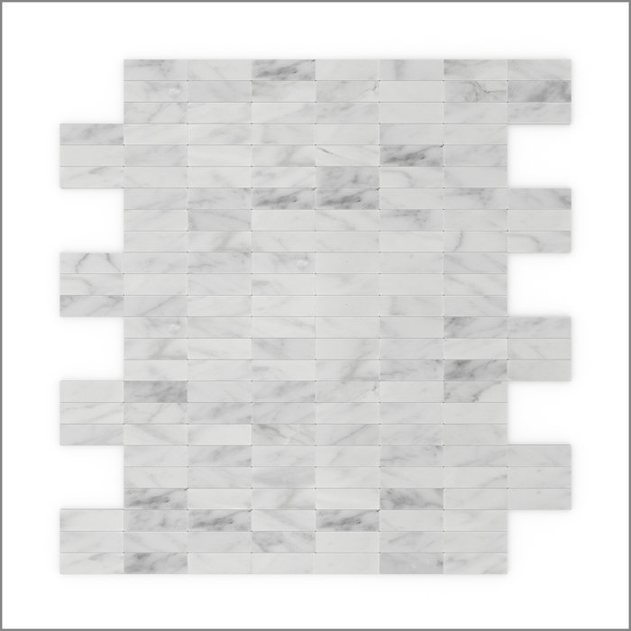 Speed tiles Urbain X 11" x 12" Natural Stone Peel & Stick Mosaic Tile ...