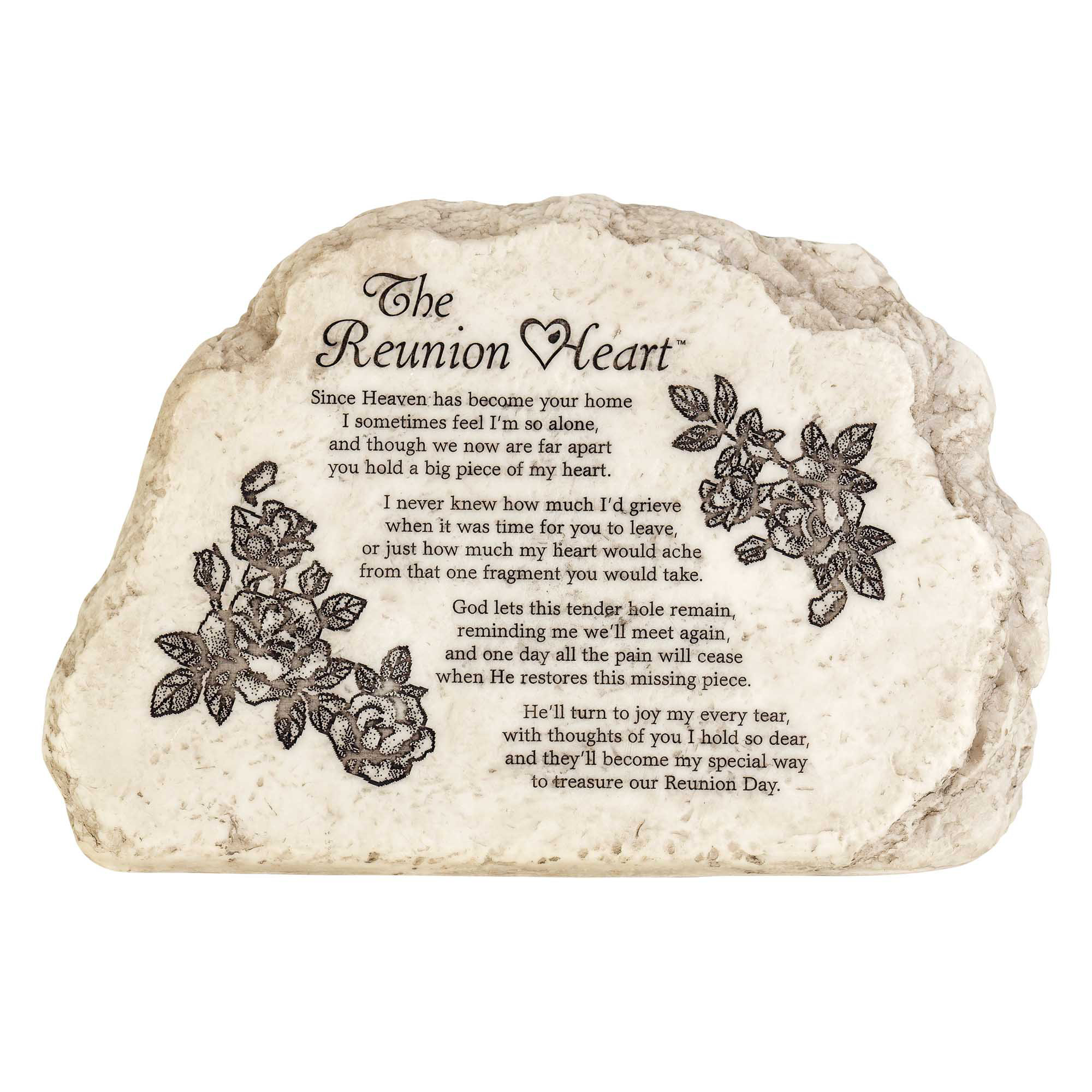 Arlmont & Co. The Reunion Heart Garden Stone | Wayfair