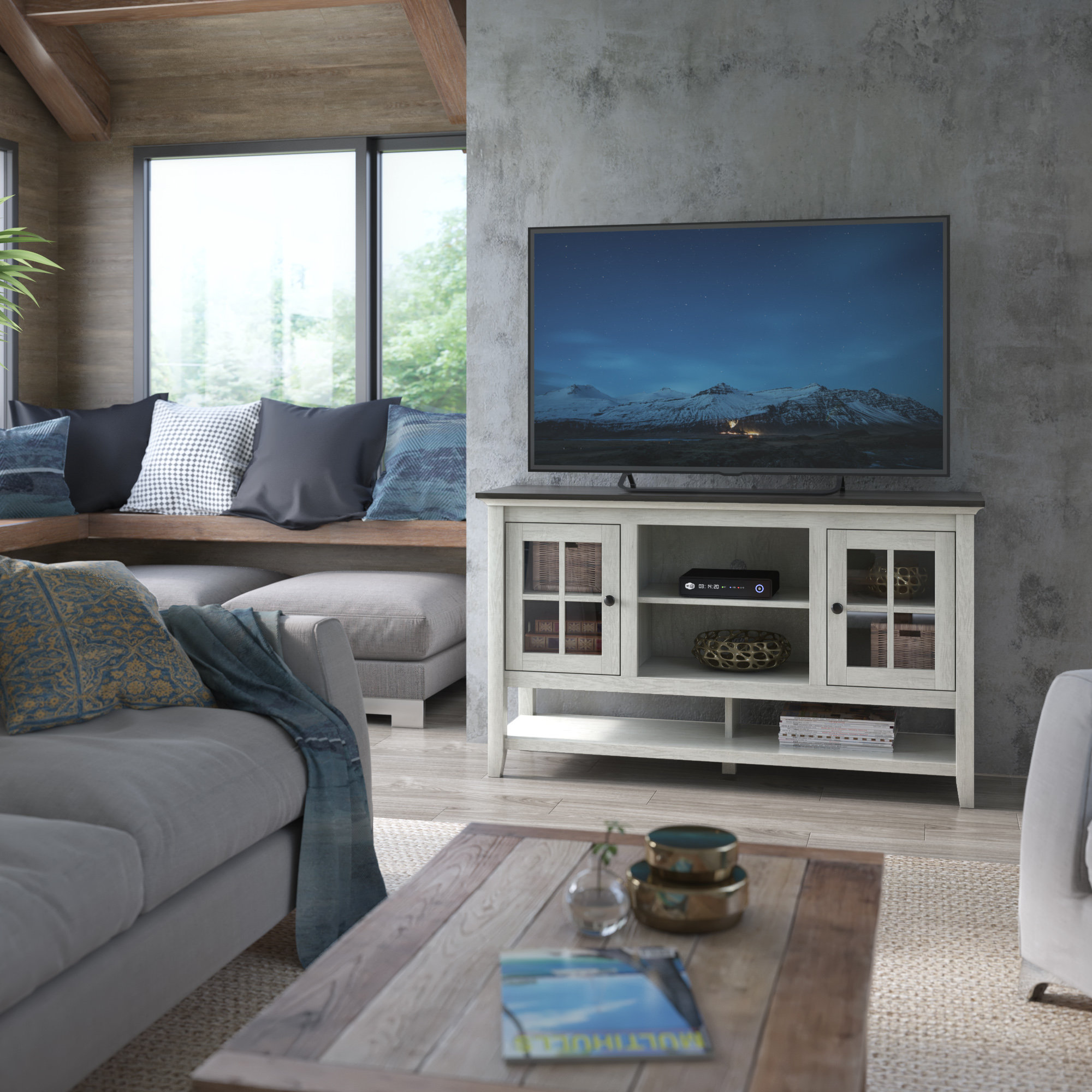 Sand & Stable Alannah TV Stand for TVs up to 60" & Reviews | Wayfair