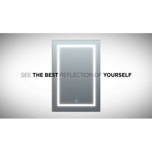 KruggReflectionsUSA Hitchin Lighted Bathroom / Vanity Mirror | Wayfair