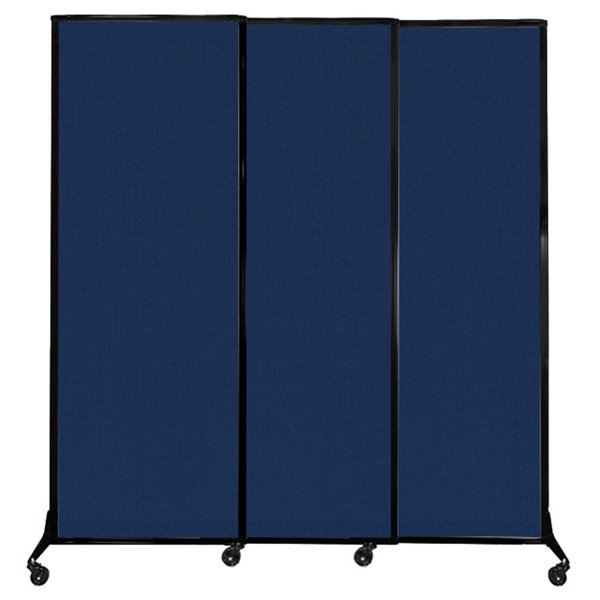 Versare QuickWall 3 Panel Sliding Partition | Wayfair