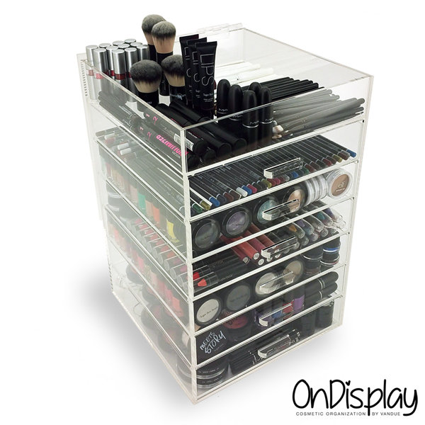 The Holiday Aisle® Stillwater 7 Tier Cosmetic Organizer & Reviews | Wayfair