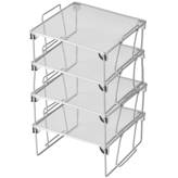 Rebrilliant Bevins Stackable Mesh Shelving Rack & Reviews | Wayfair