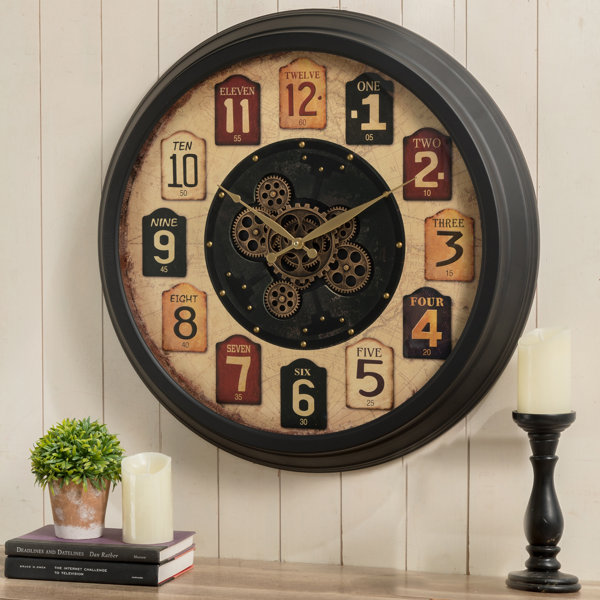 Williston Forge Naiara Wood Wall Clock | Wayfair