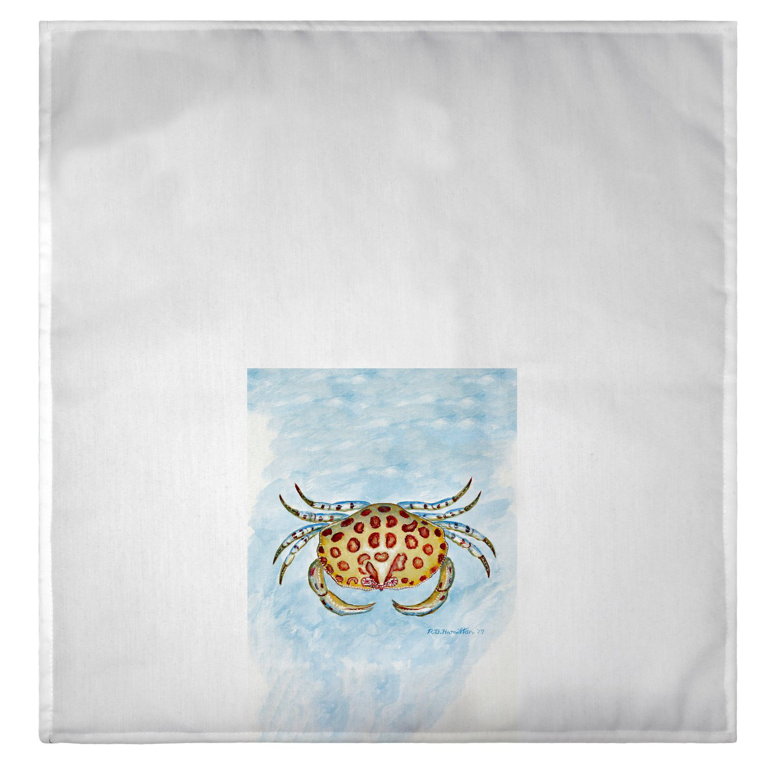 Highland Dunes Mouzon Calico Crab Hand Towel | Wayfair