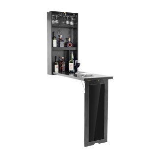 Wall Mounted Bar Table | Wayfair