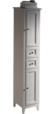 Linen Tower White Bathroom Cabinets & Shelving You'll Love in 2019 ...
