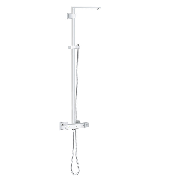 GROHE Euphoria Cube® Thermostatic Complete Shower System with TurboStat ...