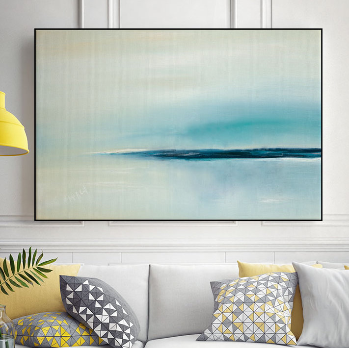 Ebern Designs Stillness by Michele Gort - Wrapped Canvas Print | Wayfair