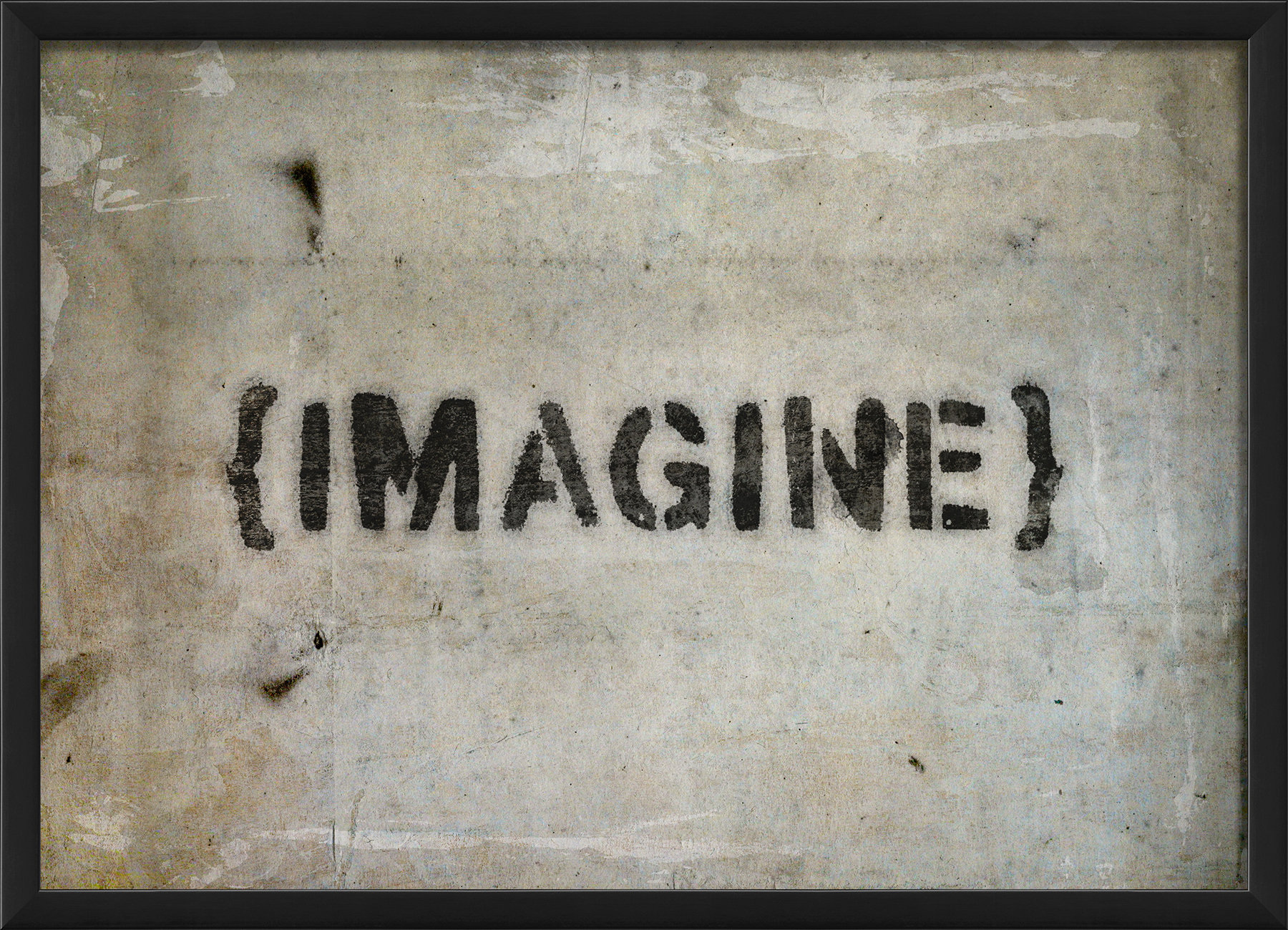 17 Stories Imagine - Picture Frame Textual Art | Wayfair