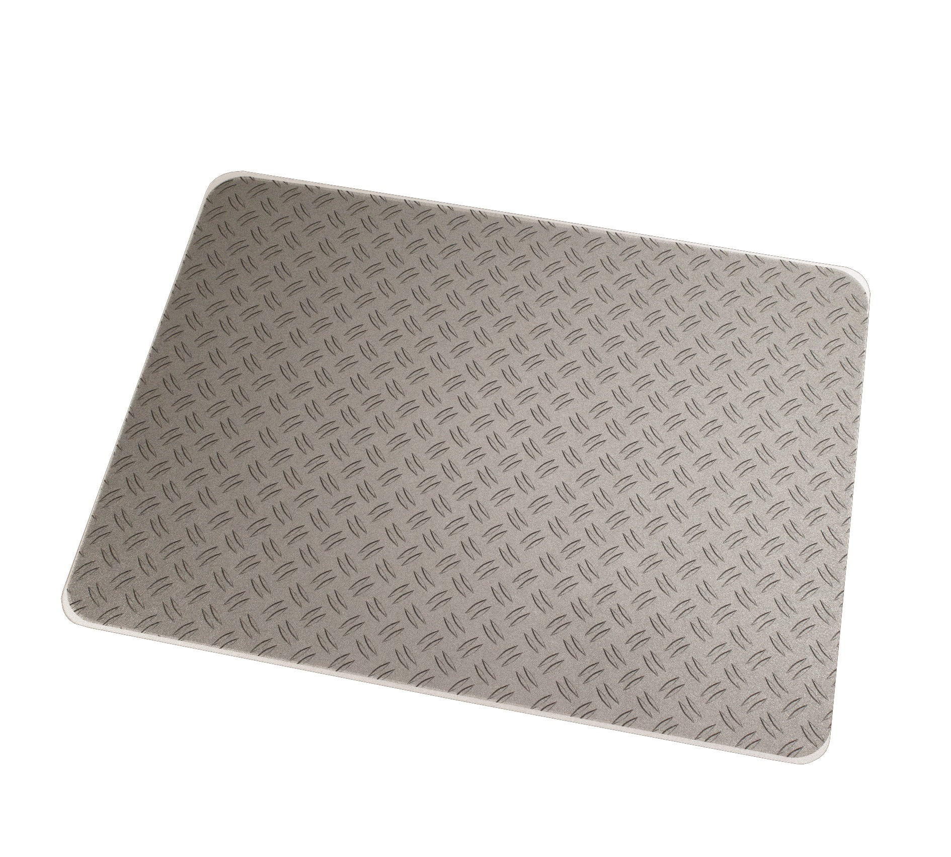 Floortex Colortex Grey Ripple Design Chair Mat | Wayfair.co.uk
