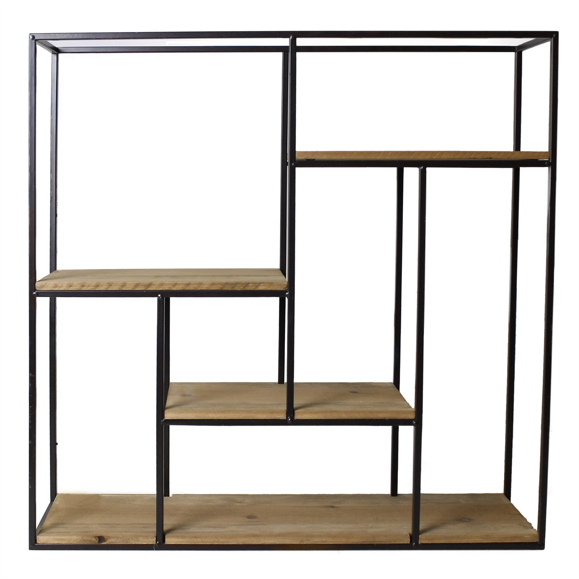 17 Stories Opperman 4 Piece Square Tiered Shelf | Wayfair