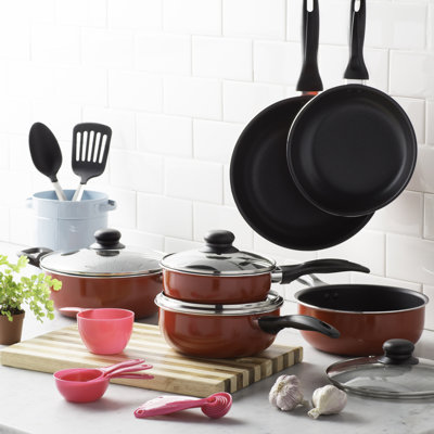 Red Cookware Sets You'll Love in 2020 | Wayfair